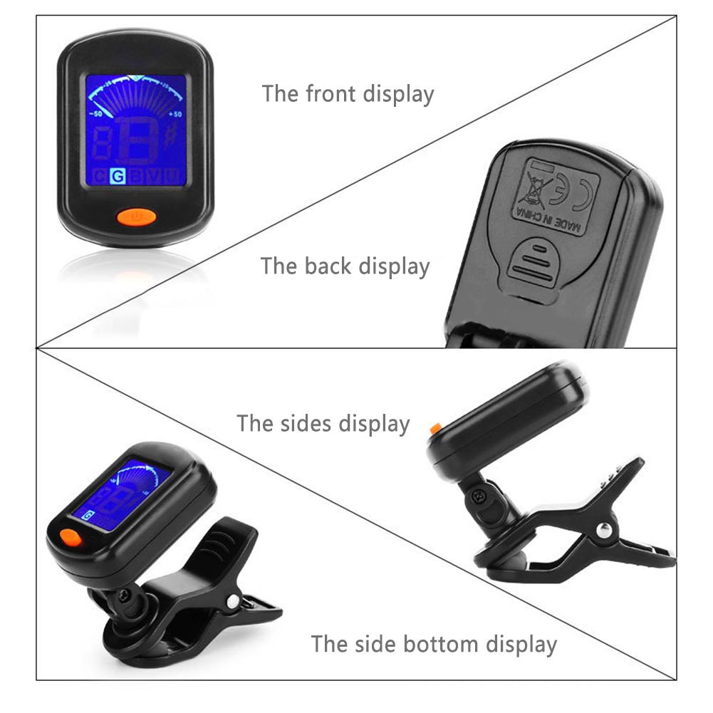 AT-101 Digital Clip Type Electric Digital Guitar T... – Grandado