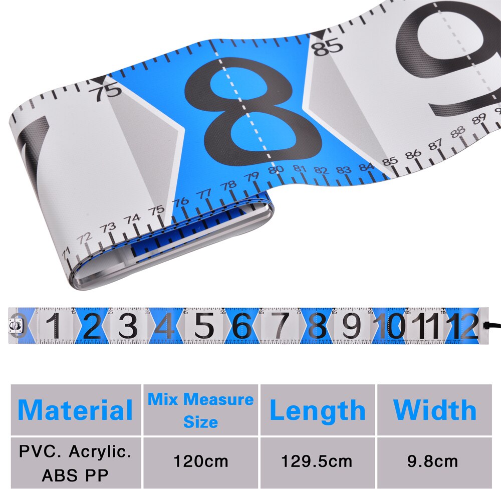 1Pcs/2Pcs Fish Measuring Ruler Foldable Fishing Ru... – Grandado