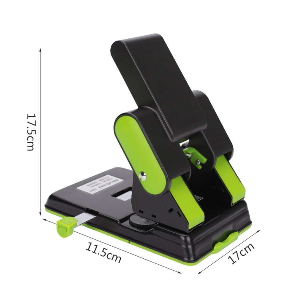 Metal Heavy Duty 2 Holes Puncher Cutter Hand Paper... – Vicedeal