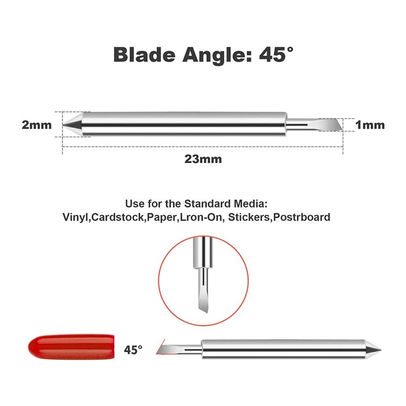 Replacement Blades Compatibility With For Cricut E... – Grandado