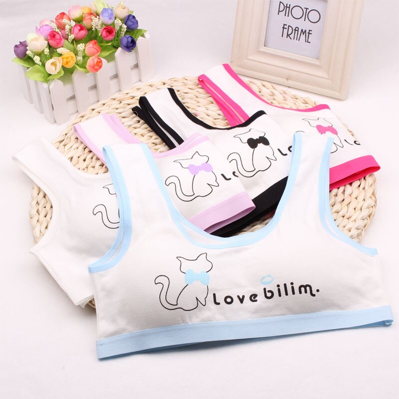 5Pcs/lot Children Training Bra Girls Printing Unde... – Grandado