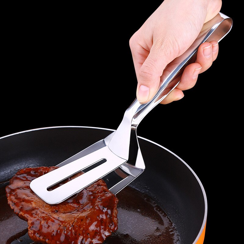 304 Stainless Steel Food Clip Barbecue Tongs Fried... – Vicedeal