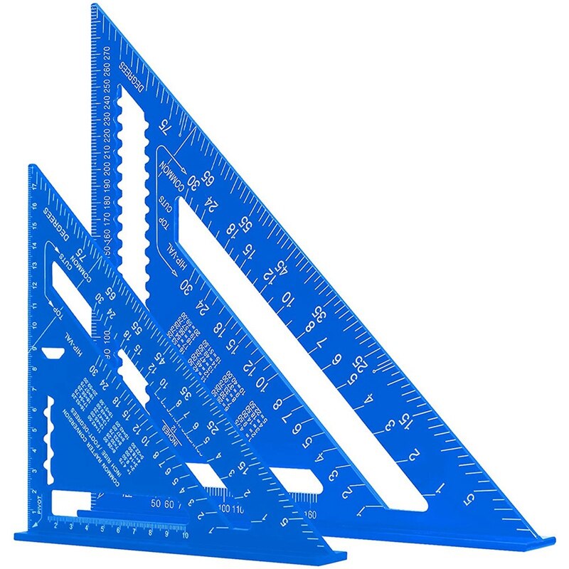 Practical 2 Pack Triple-Cornered Ruler,7 Inch And ... – Grandado