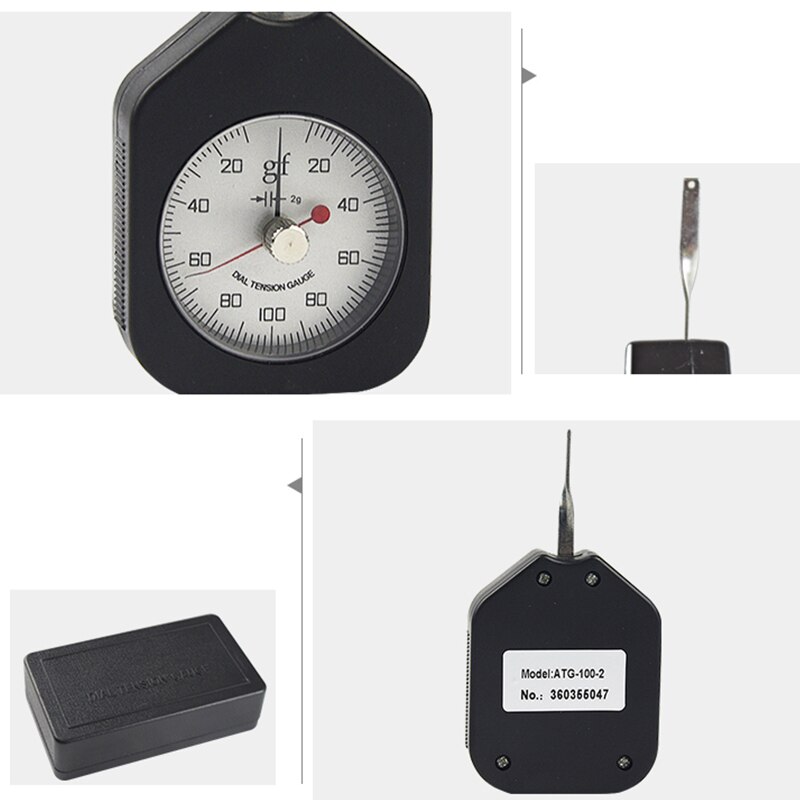 100g Dial Tension Gauge Analog Single Needle Doubl... – Vicedeal