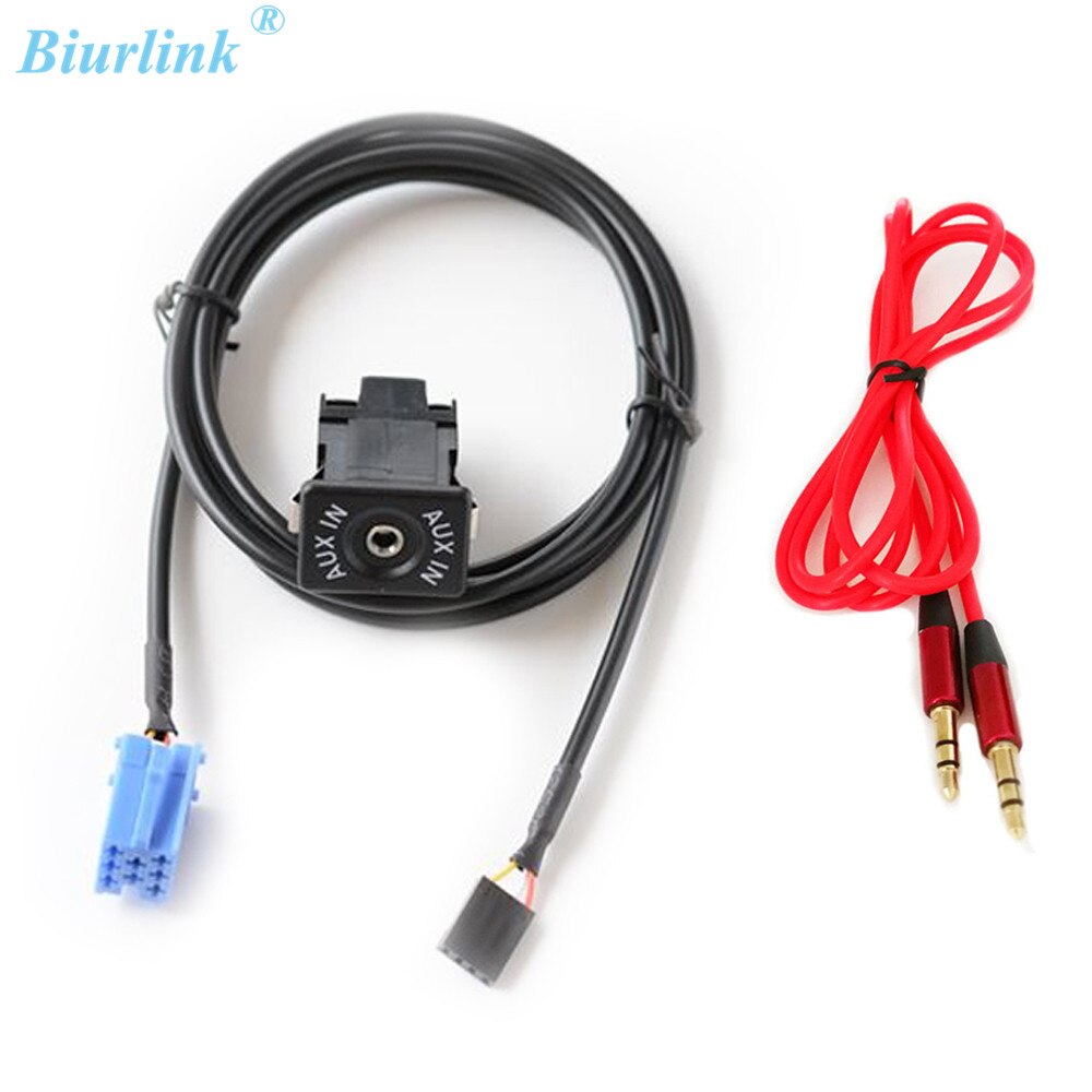 Biurlink Aux Cable ISO 8Pin Port AUX-IN Switch Ada... – Grandado