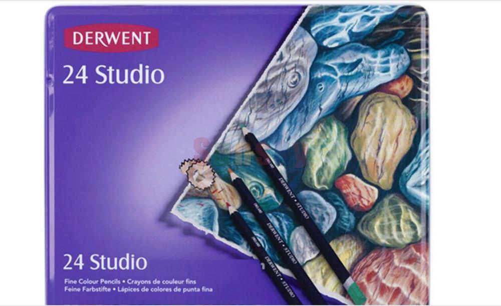 12/24/36 Non-toxic Studio Color Pencil Coloured Dr... – Vicedeal