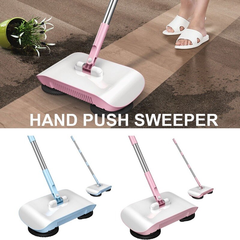 Hand Push Sweepers Non-Electric Easy Manual Sweepi... – Grandado
