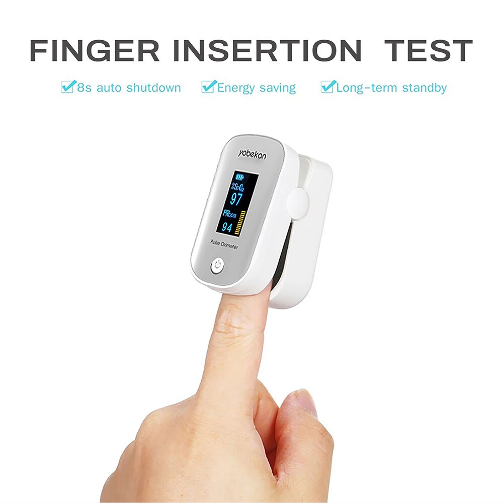 Fingertip Pulse Oximeter Pulse Oximeter Finger Pul... – Grandado