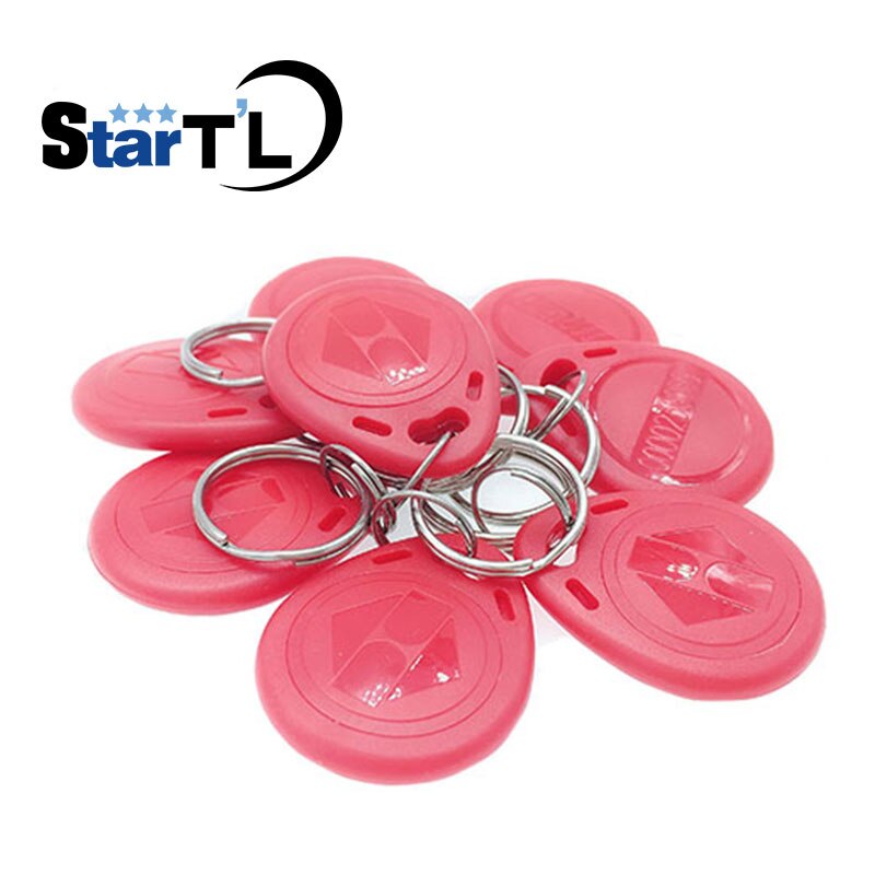 10Pcs RFID Tag Key Fob Keyfobs Keychain Ring Token... – Grandado