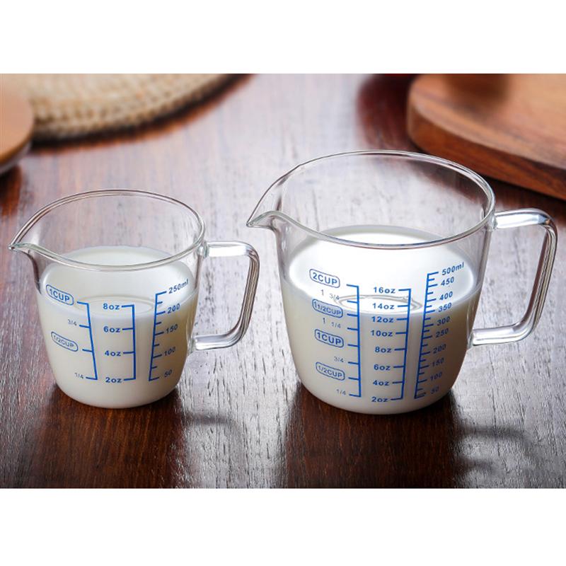 1PC 250ml Heat-resistant Glass Measuring Cup Child... – Grandado
