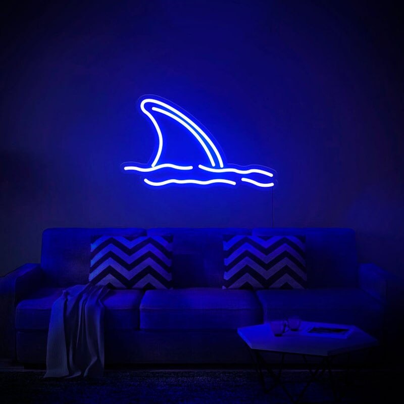 Wanxing Shark LED Neon Sign USB Powered Neon Light... – Grandado