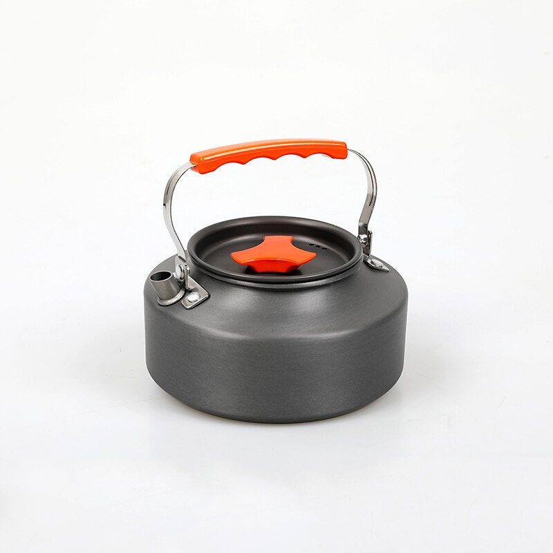 Camping Cookware Kit Set Water Kettle Pan Pot Trav... – Grandado