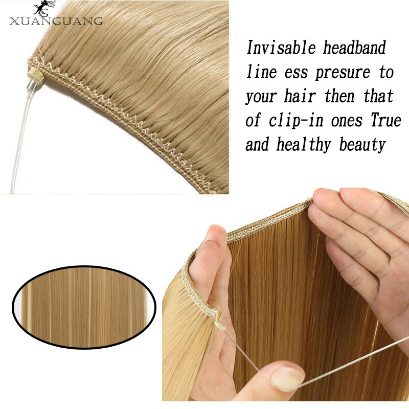XUANGUANG 22inch extension Straight hair extension... – Vicedeal