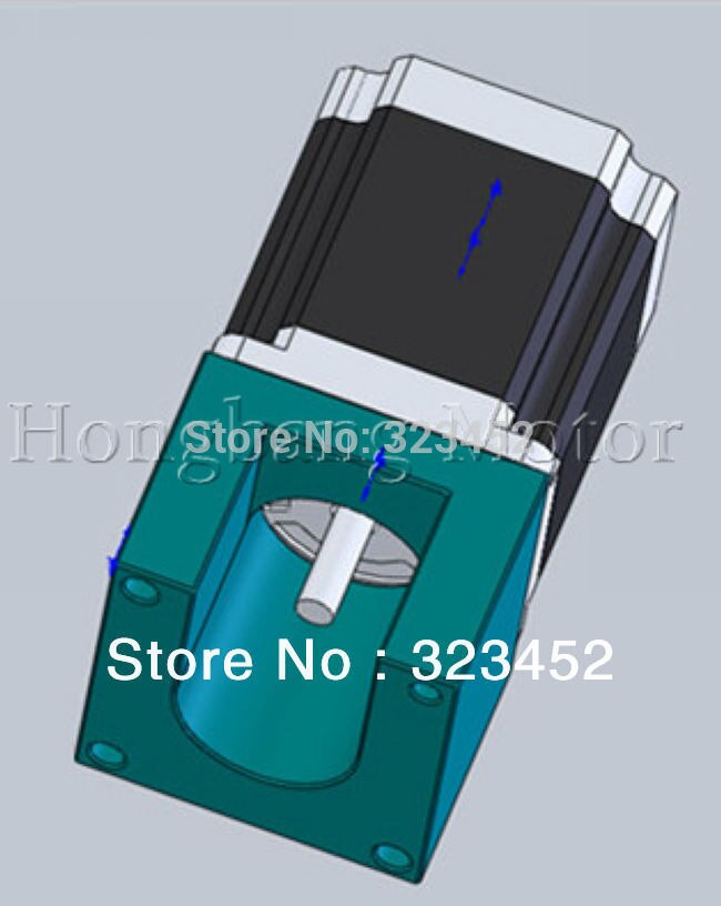 NEMA 23 stepper motor mounts bracket, the installa... – Grandado