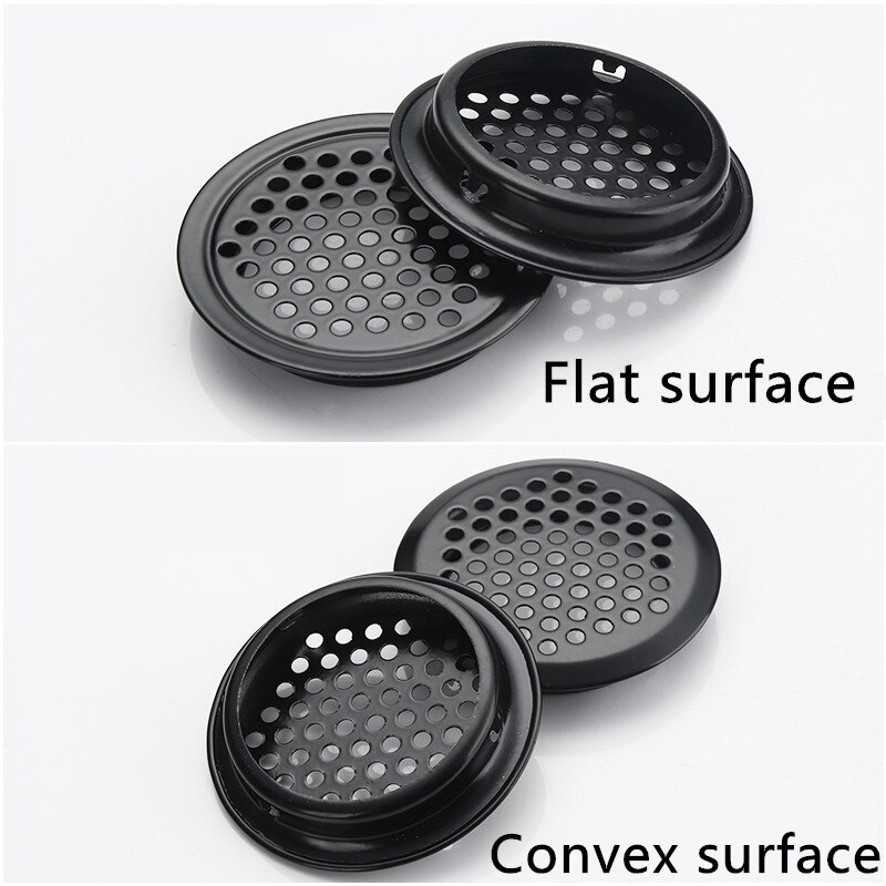 4pcs Dia.30mm 35mm 40mm 42mm 65mm Black Air Vent L... – Vicedeal