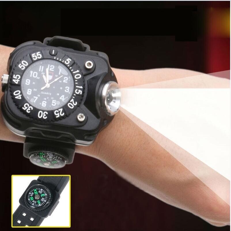 Multifunction USB Rechargeable Wristwatch Lamp Wri... – Grandado