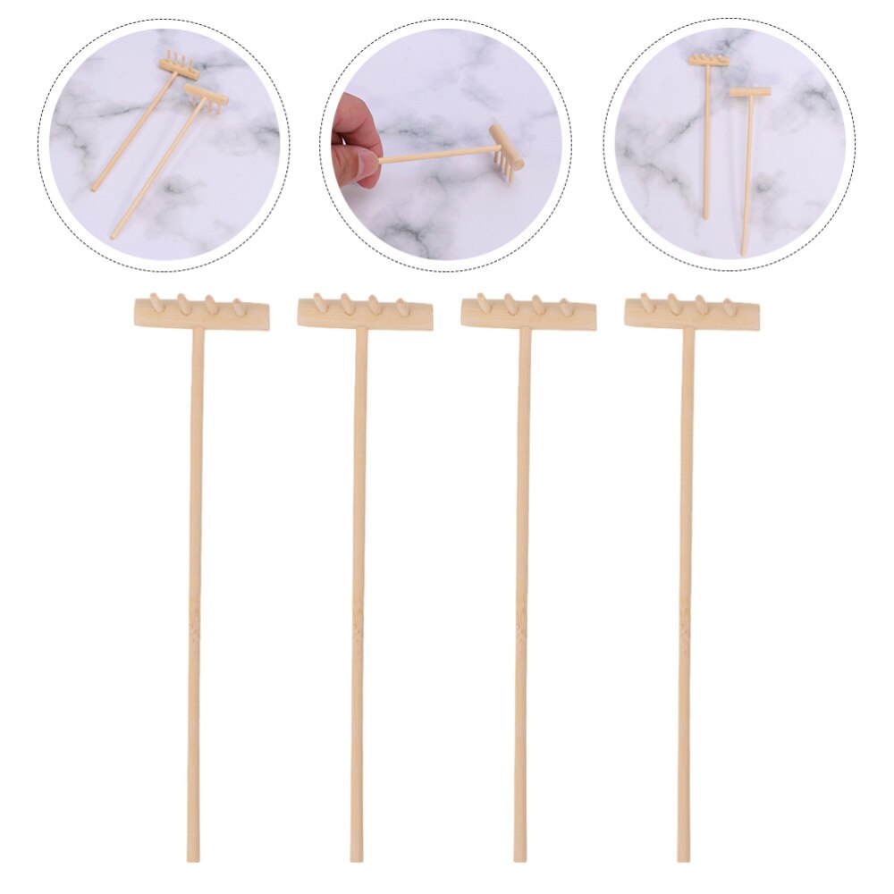 8Pcs Mini Zen Garden Rake Tools Zen Garden Tool Ra... – Grandado