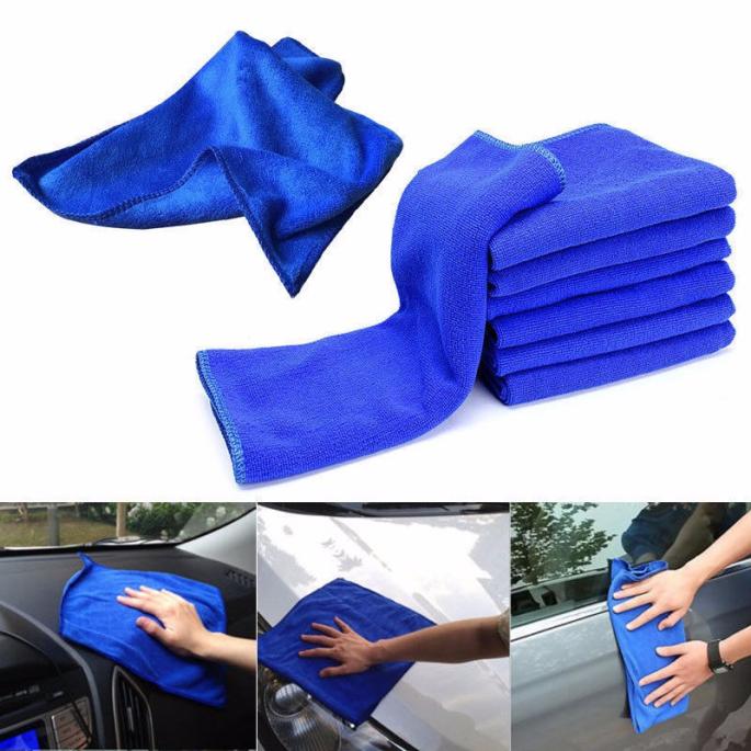 10PCS Blue Absorbent Microfiber Towel Car Home Kit... – Vicedeal