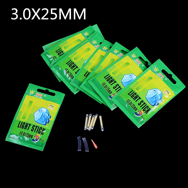50Pcs Fishing Float Fluorescent Lightstick Light N... – Grandado