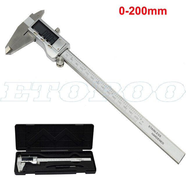 Industrial level LCD Digital Caliper 150mm 200mm 3... – Grandado