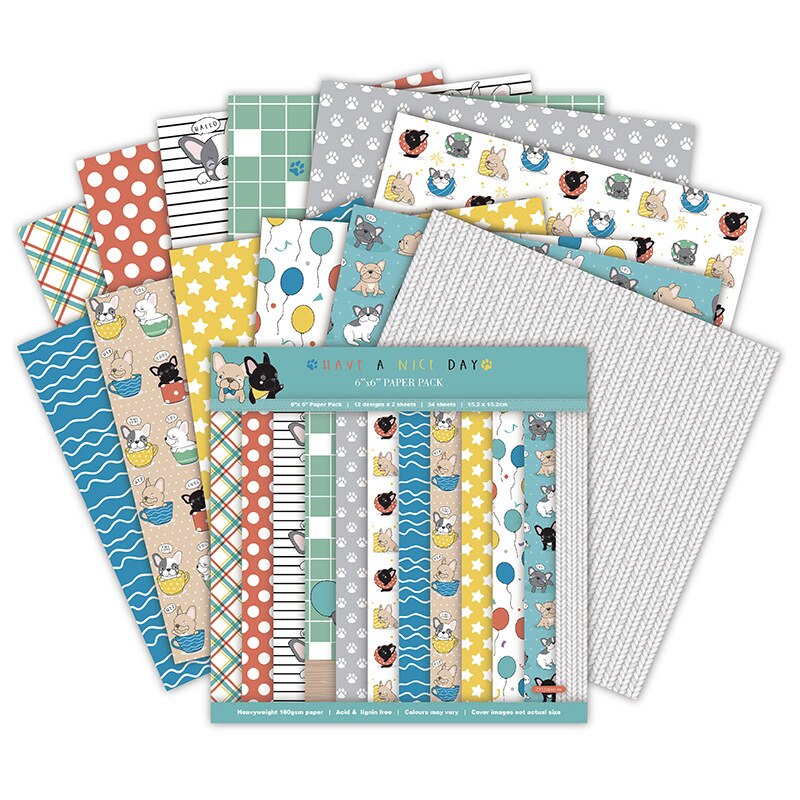 24 Stks/partij Genieten Uw Lfe Retro Materiaal Pap... – Grandado