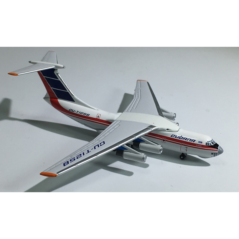 Ilyushin 76 cu-t1258 cubana aircraft model static ... – Grandado