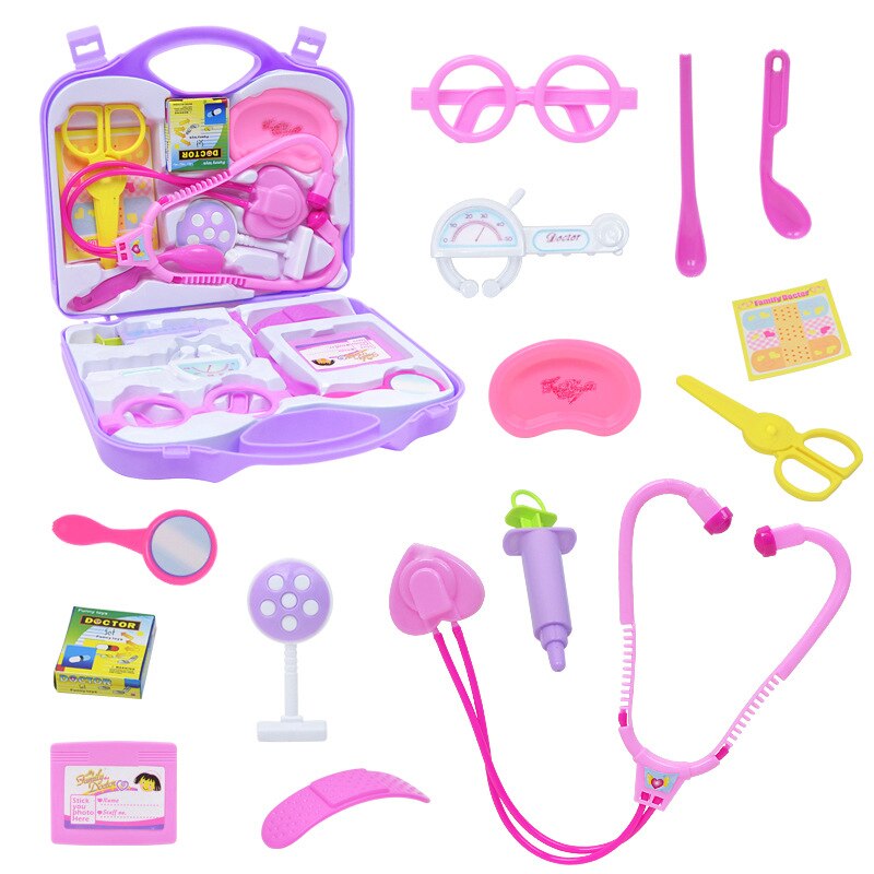 14pcs/set Kids Pretend Doctor Role Play Nurses Toy... – Grandado