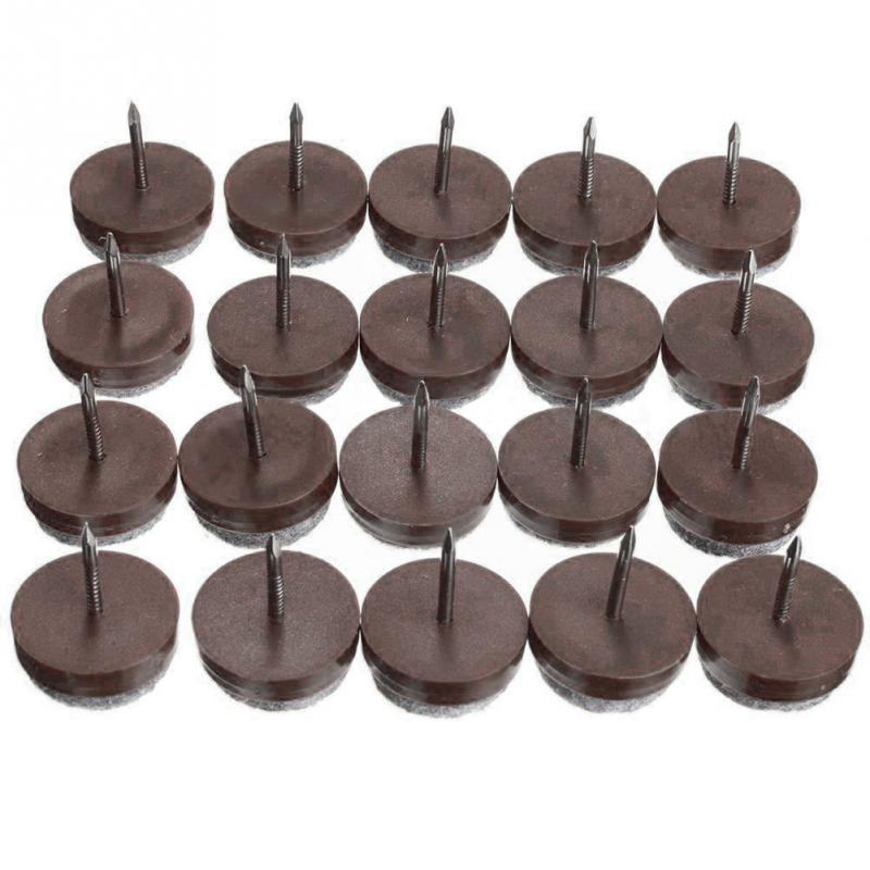 20x Furniture Table Chair Leg Floor Felt Pad Skid ... – Vicedeal