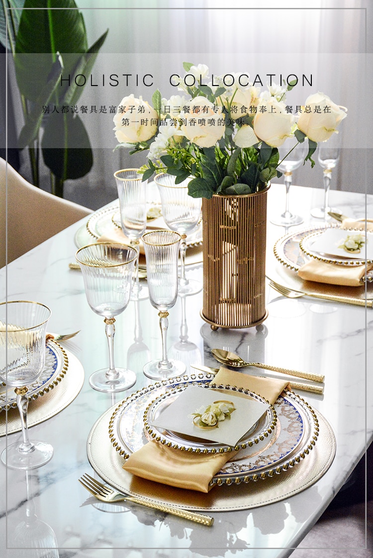 European-American Model Room Glass Tableware Weste... – Vicedeal