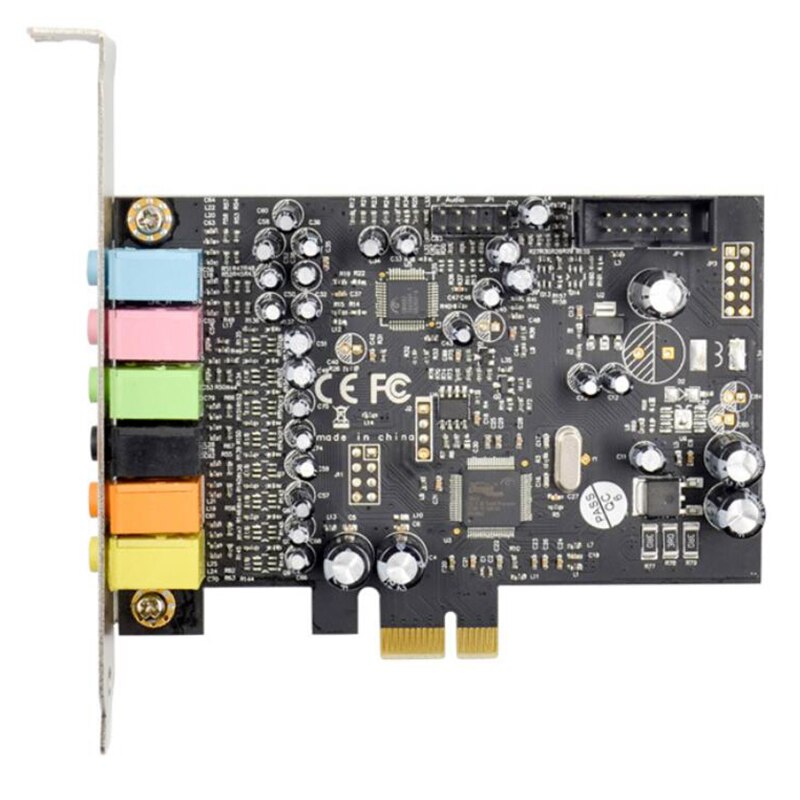 PCIe 7,1 CH Soundkarte Stereo Surround Sound PCI-E... – Vicedeal