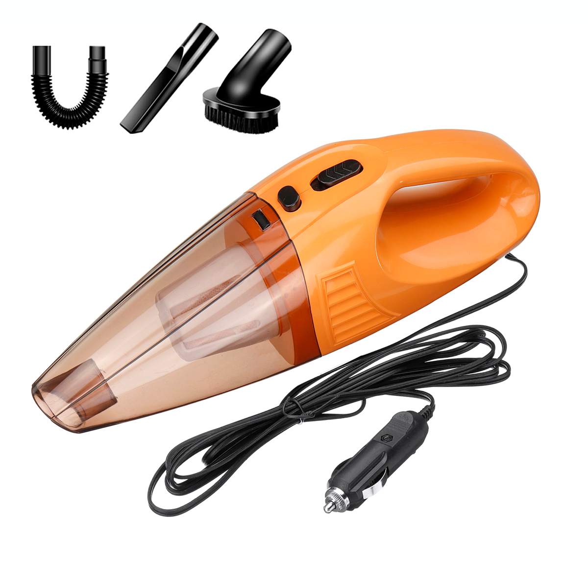 Handheld Vacuüm 12V Krachtige Cyclone Zuigkracht D... – Grandado