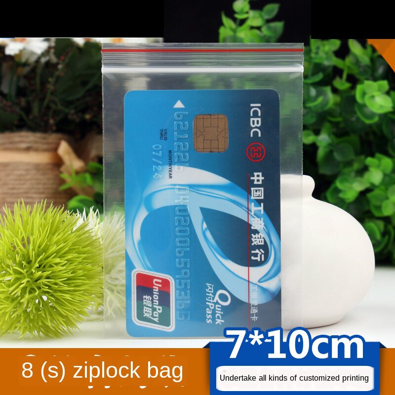 Ziplock Zak Doorzichtige Plastic Zak Plastic Verpa... – Vicedeal