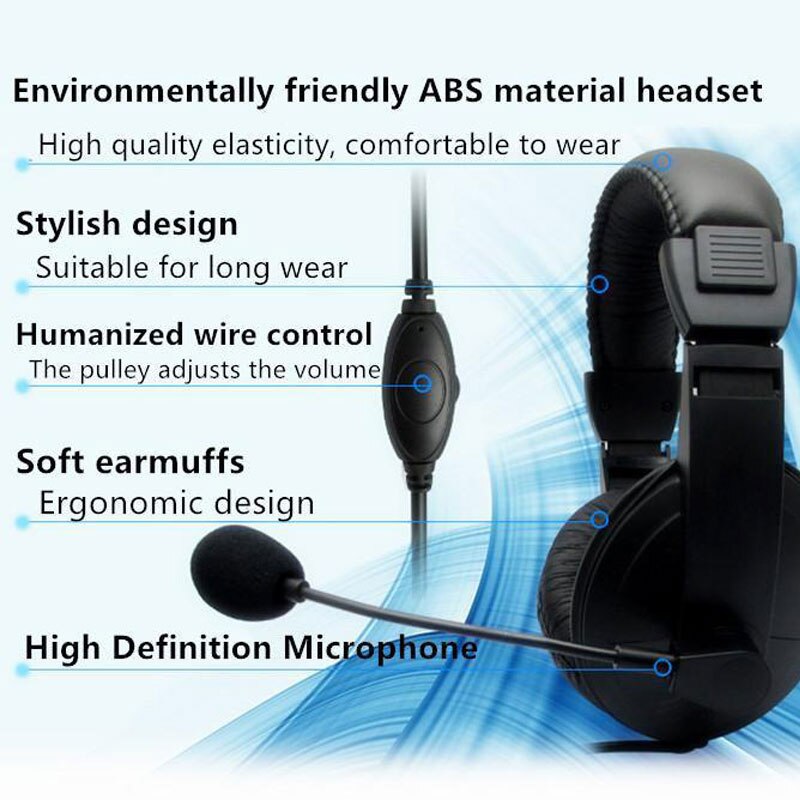 3.5 Mm Gaming Hoofdtelefoon Gaming Headset Casque ... – Vicedeal