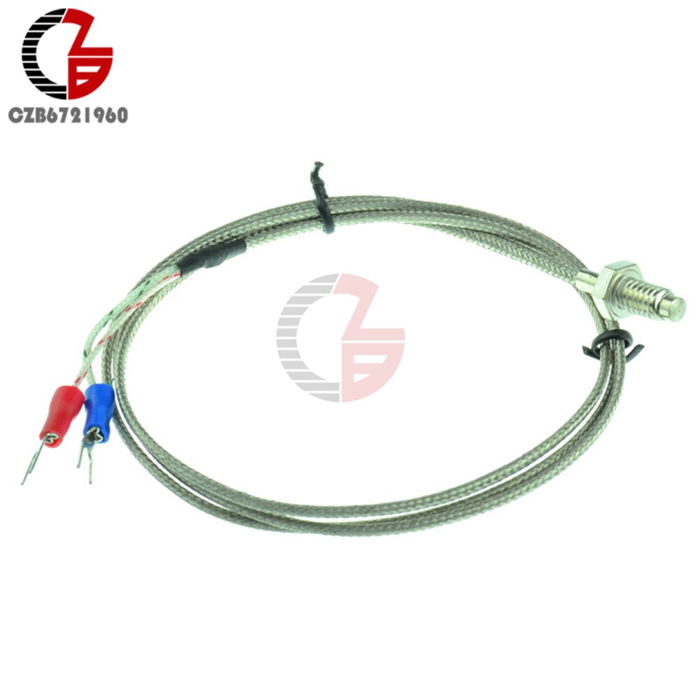 1M 2M PT100 M6 M8 K Type Screw Thermocouple Temper... – Grandado