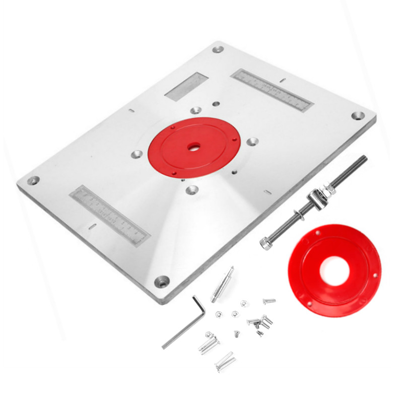 Multifunctional Aluminium Router Table Insert Plat... – Vicedeal