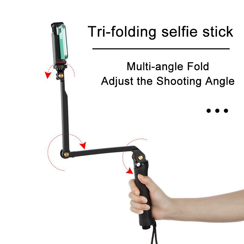 Tri-fold Selfie Stand Sports Photography Camera Ph... – Grandado