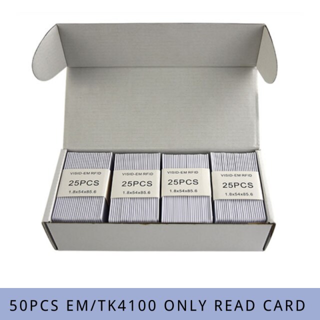 50PCS RFID Time Attendance Access Control Card EM/... – Vicedeal