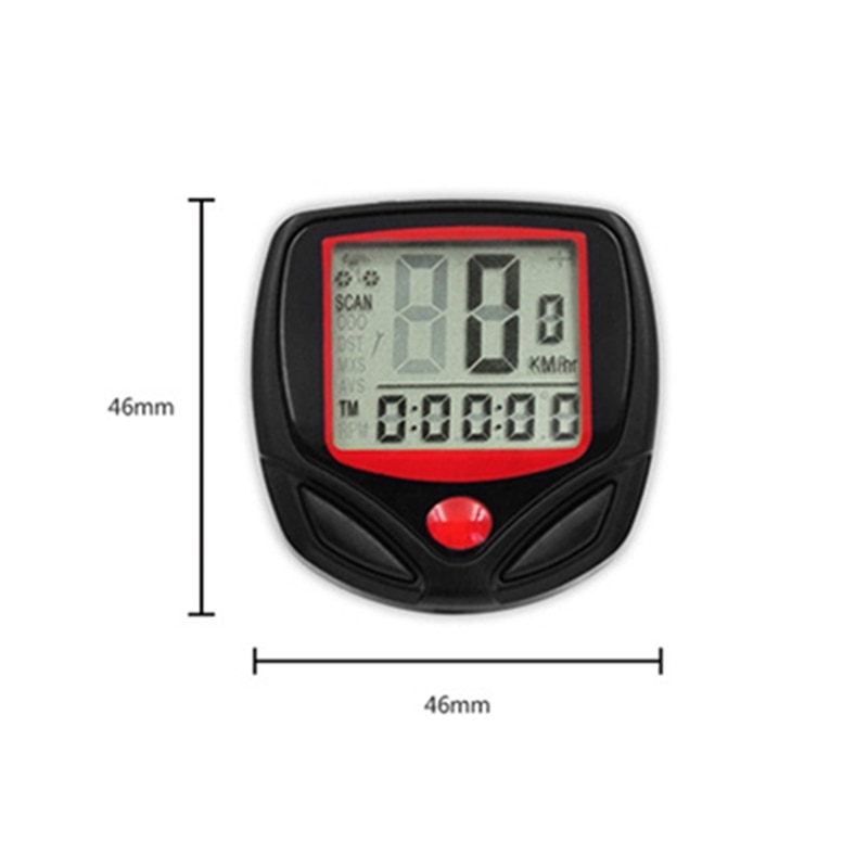 Bicycle Speedometer Cycling Computer Digital LCD C... – Grandado