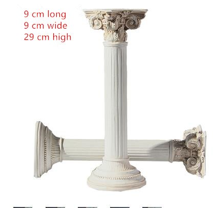 European retro Roman column model crafts, home acc... – Grandado