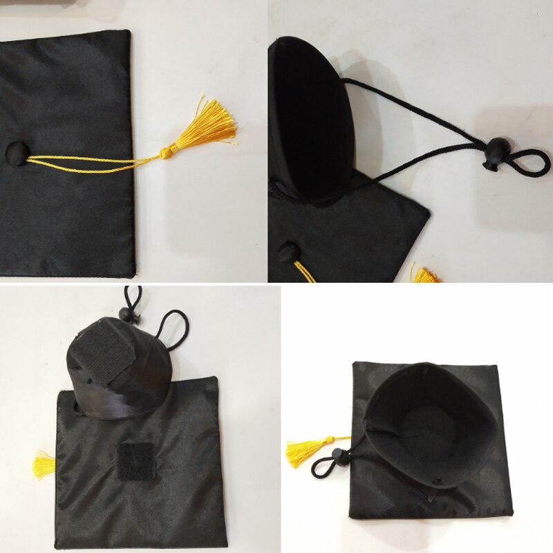 Pet Graduation Caps with Yellow Tassel Dog Cat Cos... – Grandado