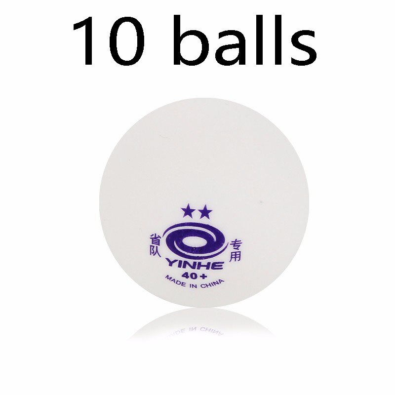YINHE 2-Star Seamless Plastic Table Tennis Balls P... – Grandado