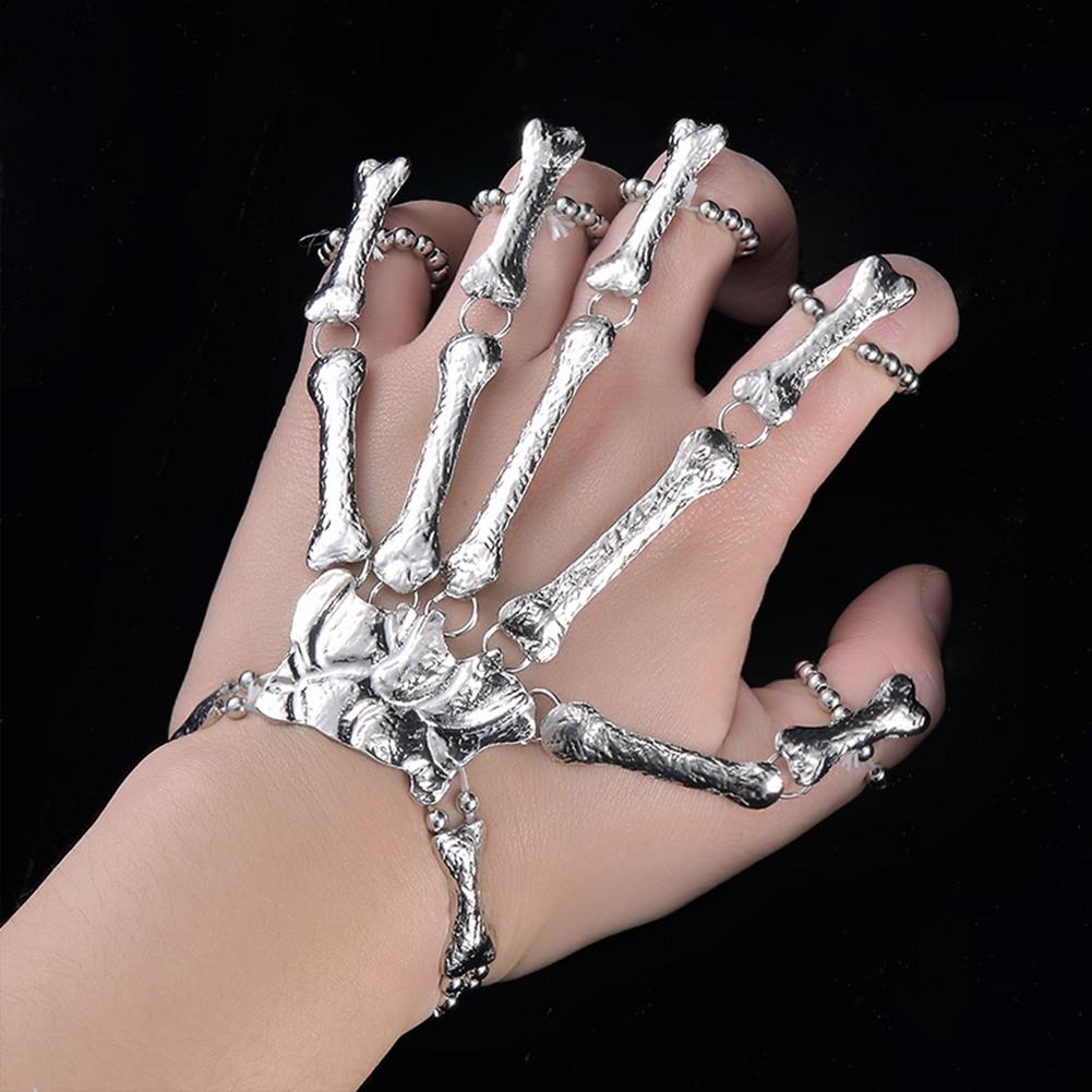 Halloween Vinger Armband Gothic Punk Overdreven Sk... – Vicedeal