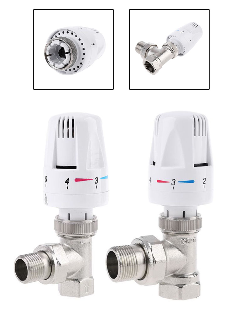 Automatic Thermostatic Radiator Control Valve G1/2... – Grandado