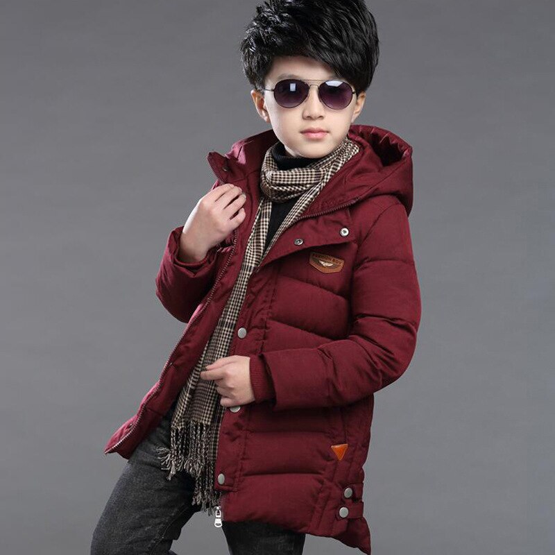 Boys Jackets Winter Jacket For Boys Kids Warm Hood... – Grandado