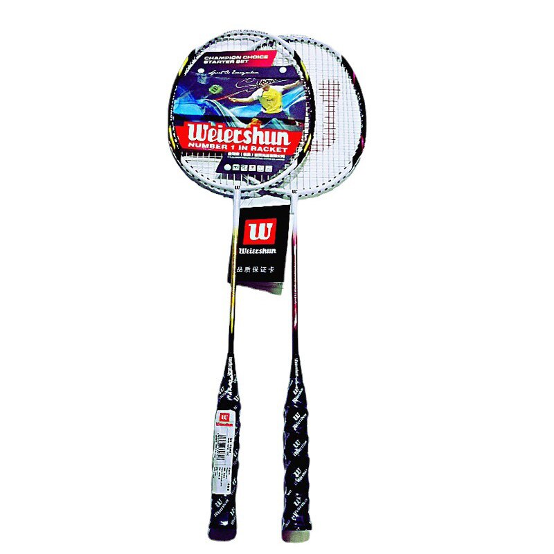 Badminton Rackets Set Ultra Light Double Badminton... – Grandado