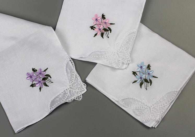 Flower handkerchief family handkerchief custom han... – Grandado