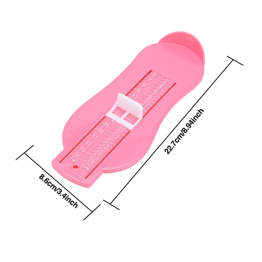 Infant Foot Measuring Ruler Tool Baby Kids Toddler... – Vicedeal