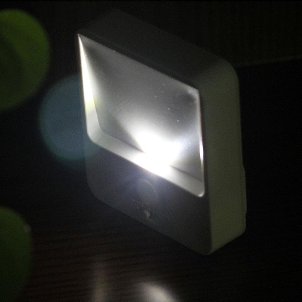 Adhesive LED Night Lamp Plastic Square Emergency W... – Grandado