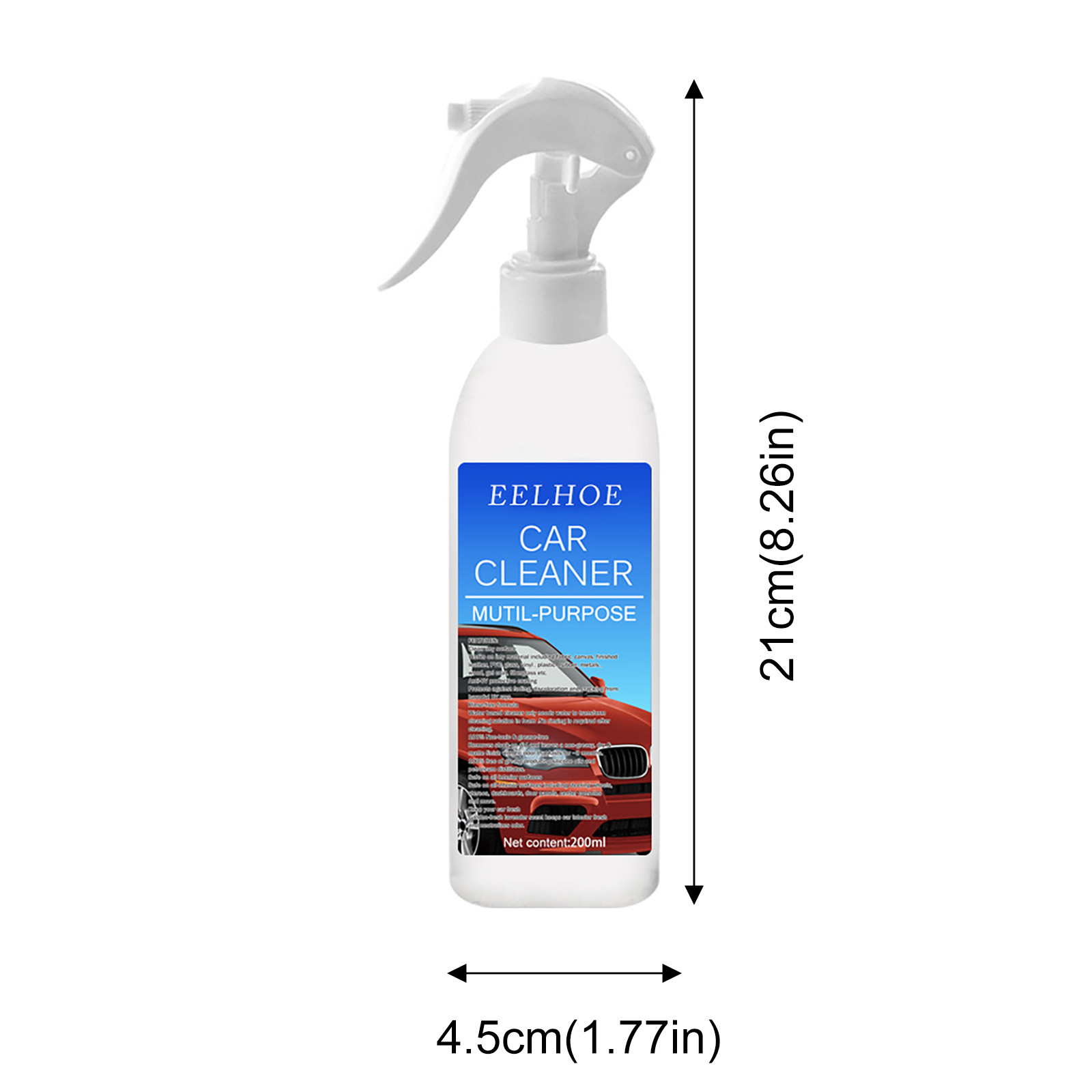 200ML Car Multipurpose Bubble Cleaner Refurbish Ag... – Vicedeal