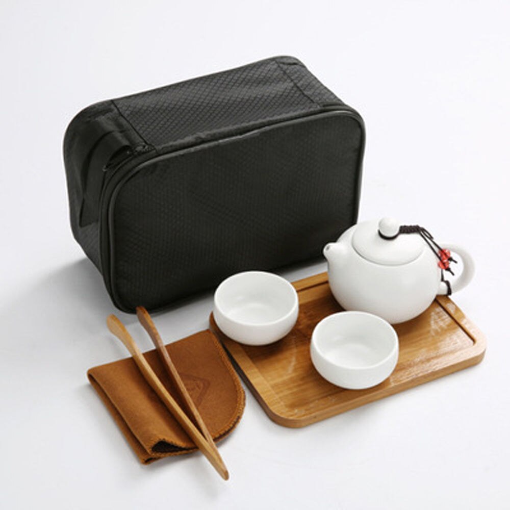 Travel tea set Outdoor tea pot tea set Kung Fu Tea... – Grandado